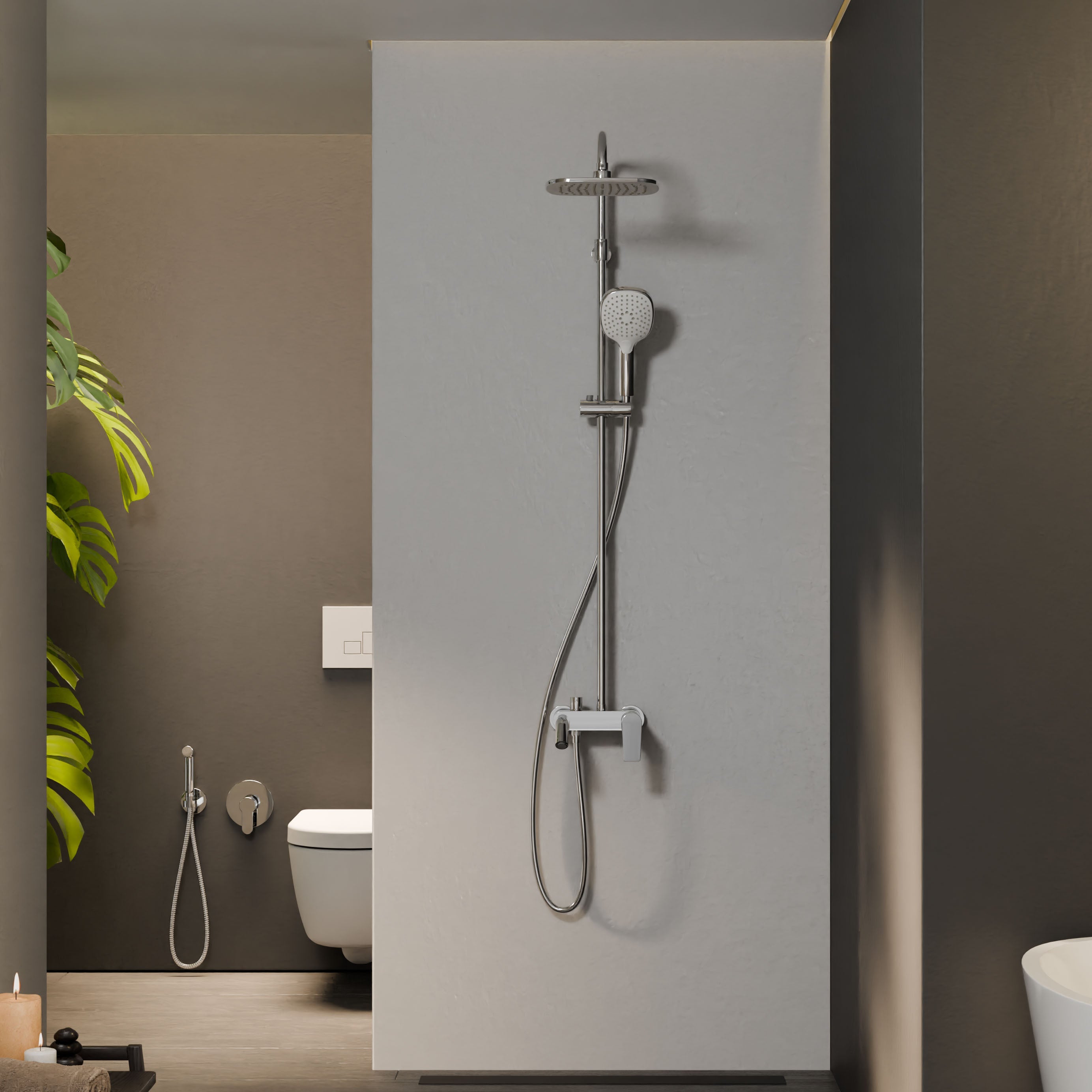 Shower Systems The perfect match for Adell bath and shower — Adell.com