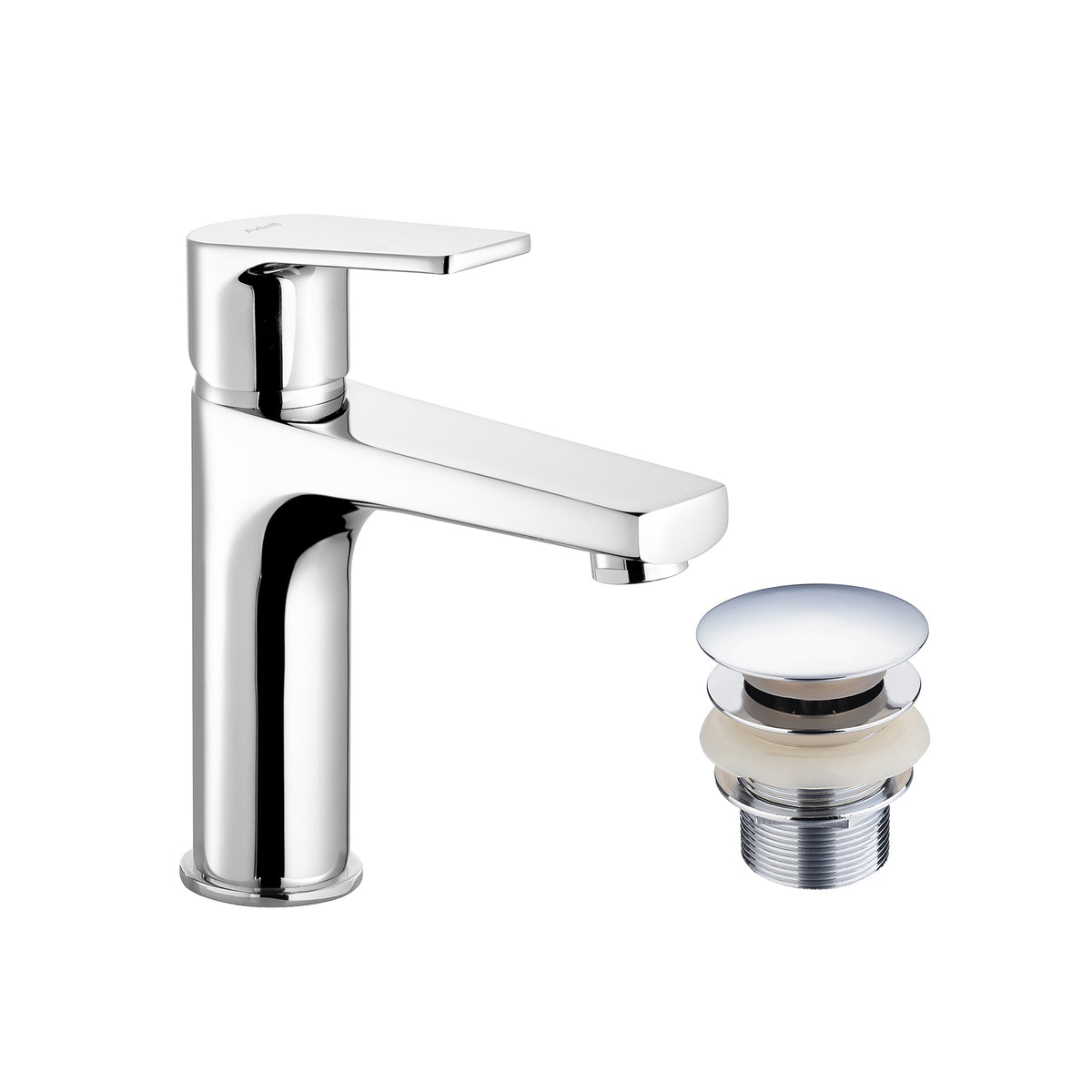 Azure Regular Basin Faucet & W. Automatic Drain Plug Click -Clack -Bra ...