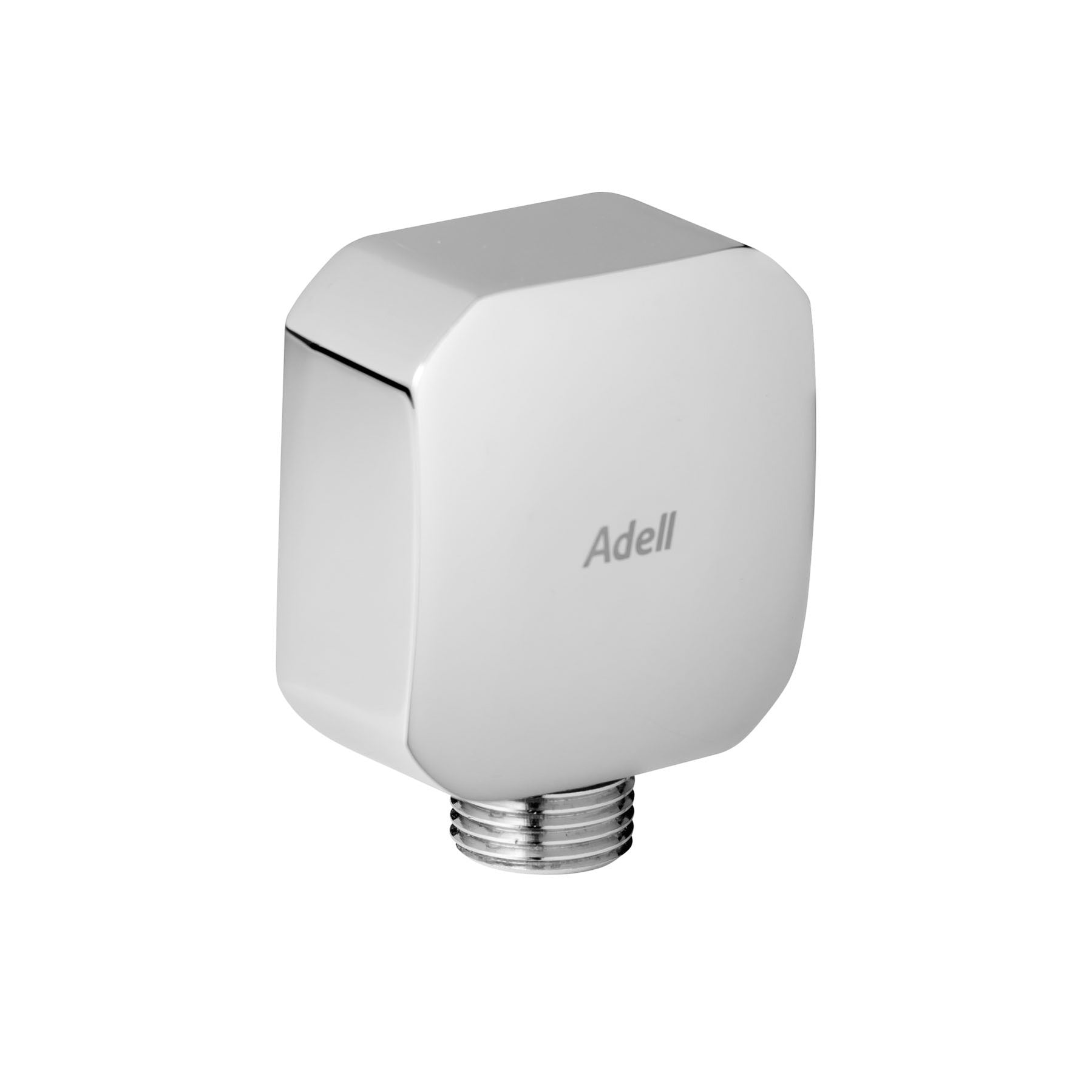 Adell Alfa Square Brass Raw Hand shower outlet piece — Adell.com